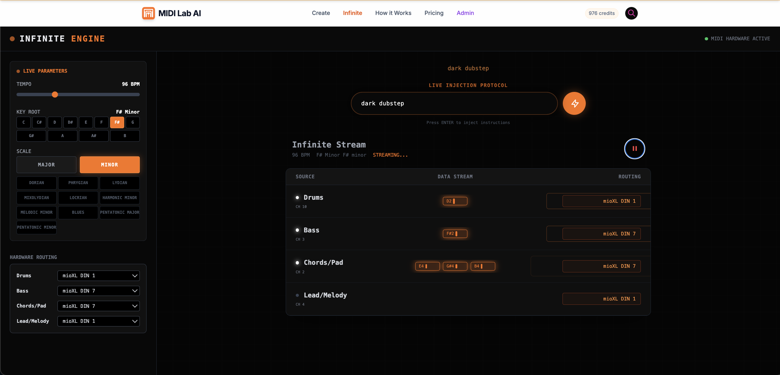 Prompt to MIDI, The Infinite MIDI Generator and your AI MIDI Jam ...